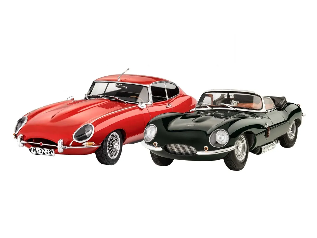 Revell Gift-Set - Plastikový model auta "100 Years Jaguar" - 100 ...