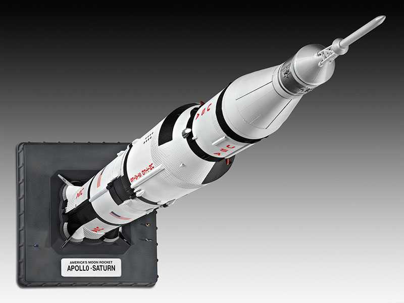 Revell Plastikový model vesmírné rakety Apollo Saturn V | Plastikové modely